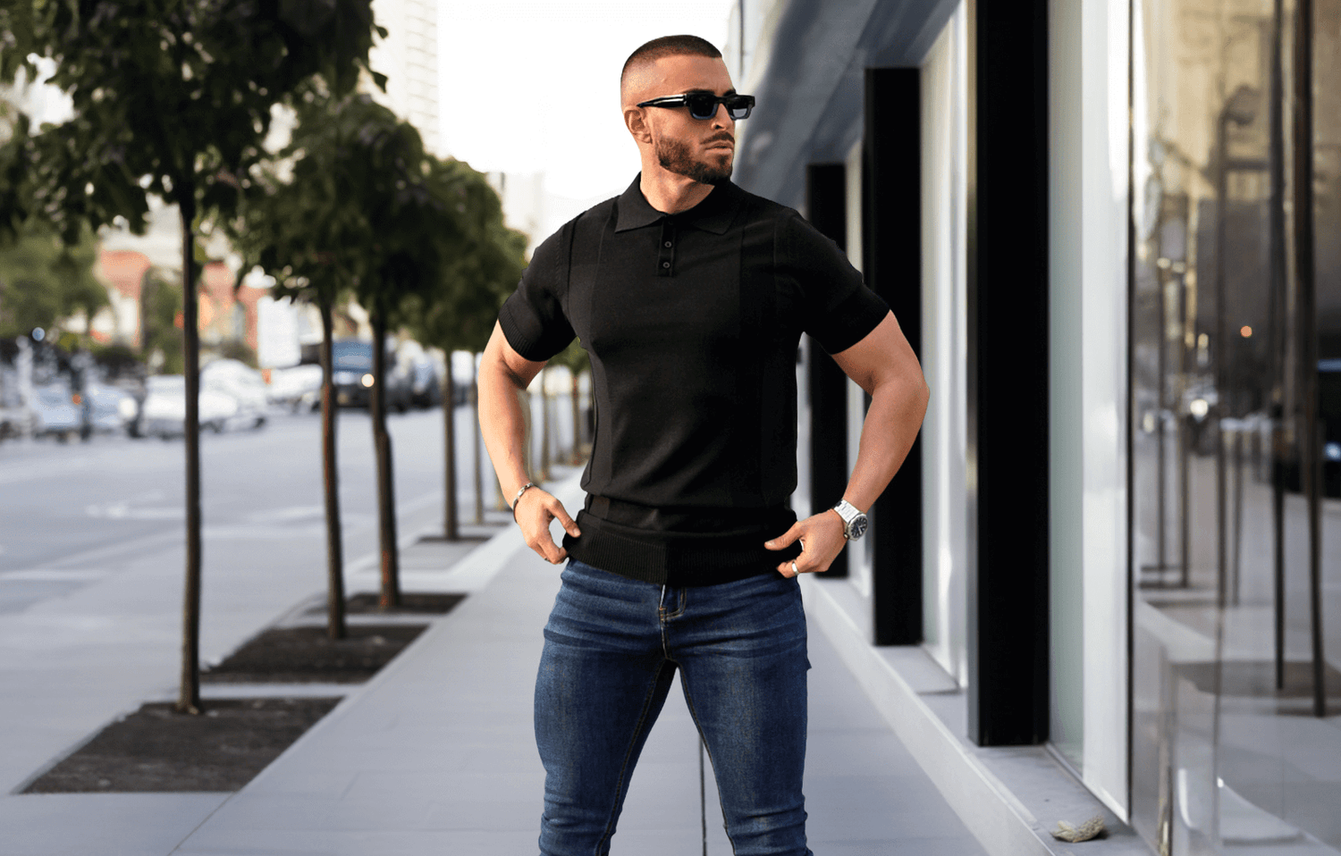 The Best Men's Slim Fit Jeans for Muscular Legs – GINGTTO
