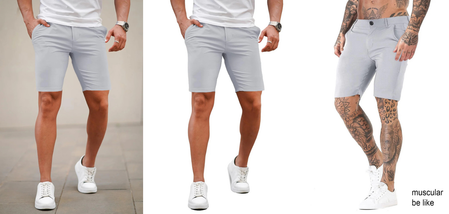 What to Wear with Gray Shorts? – GINGTTO