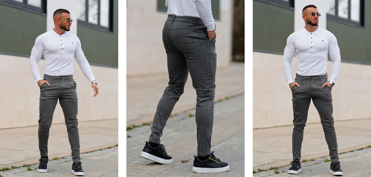 What to Wear with Gray Slacks? – GINGTTO