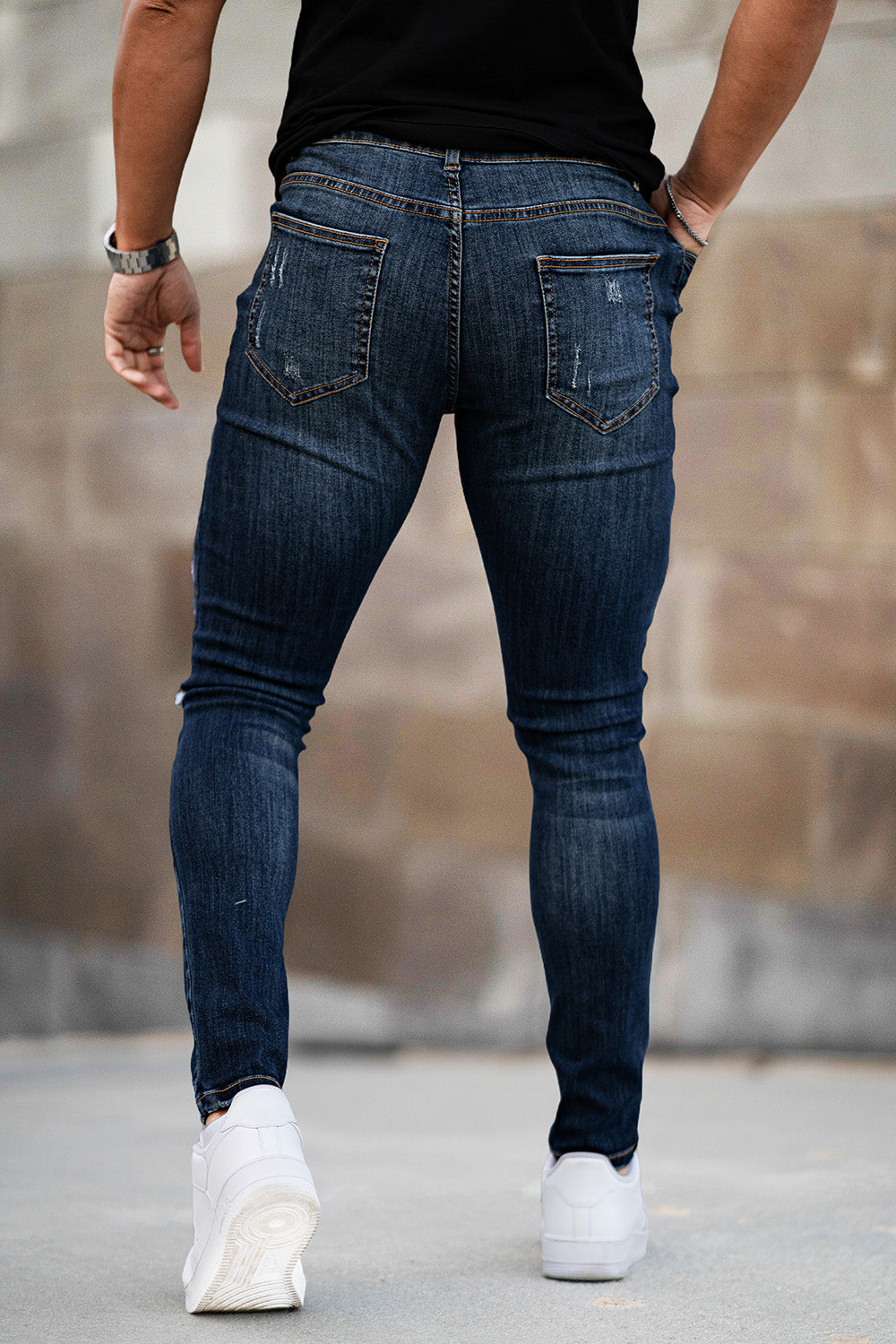 Men's Stretch Jeans | Stretch Blue Jeans For Mens – GINGTTO